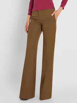 Chloé Virgin Wool Straight-leg Trousers