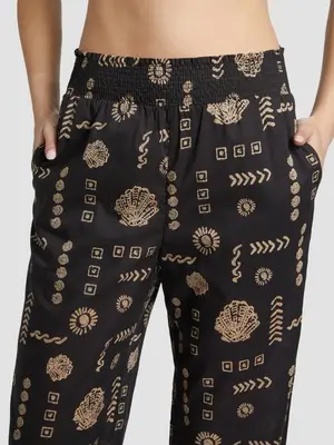 Rails Brendon Abstract Cotton Straight Pants