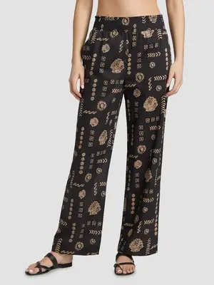 Rails Brendon Abstract Cotton Straight Pants
