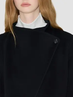 Soia & Kyo Bree Double-face Wool-nylon Wrap Jacket