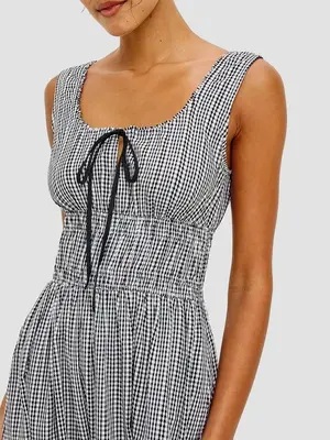 Rails Jordie Gingham Maxi Dress