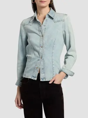 Rails Taiana Snap-front Cotton-blend Shirt
