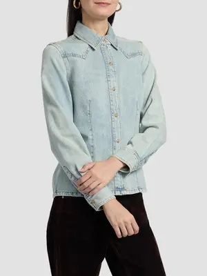 Rails Taiana Snap-front Cotton-blend Shirt