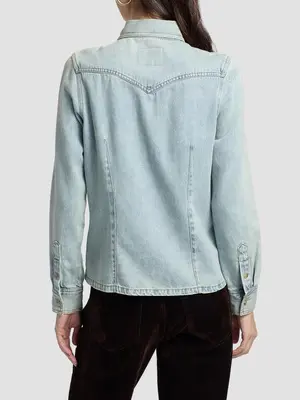 Rails Taiana Snap-front Cotton-blend Shirt