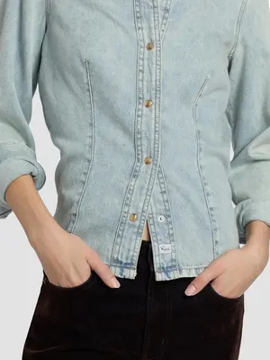 Rails Taiana Snap-front Cotton-blend Shirt