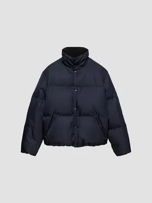 Prada Weight Re-nylon Down Jacket - Blue