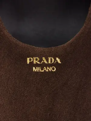 Prada Suede Leather Slingback Pumps