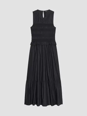 Rails Rialto Smocked Midi-dress - Black