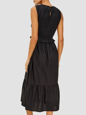 Rails Rialto Smocked Midi-dress