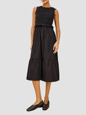Rails Rialto Smocked Midi-dress