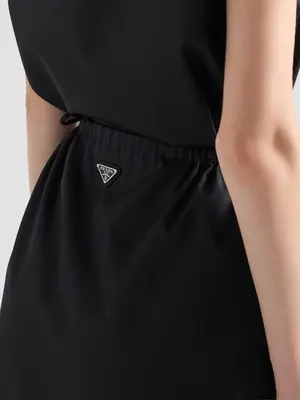 Prada Nylon Pencil Skirt