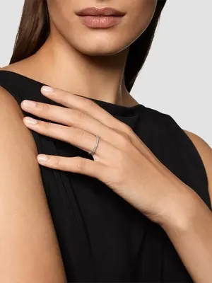 David Yurman Cable Collectibles Stack Ring In Sterling Silver