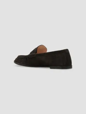 STUART WEITZMAN Spencer Suede Loafers - Shadow