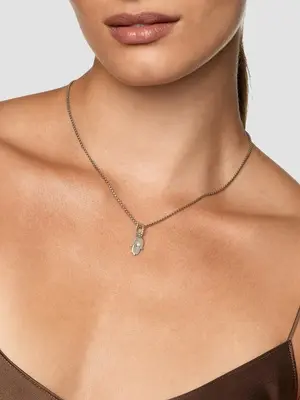 David Yurman Hamsa Amulet In Sterling Silver With Center 15.8mm