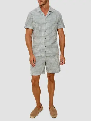 Rails Maverick Silverline Grid Camp Shirt