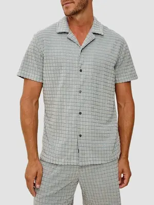 Rails Maverick Silverline Grid Camp Shirt