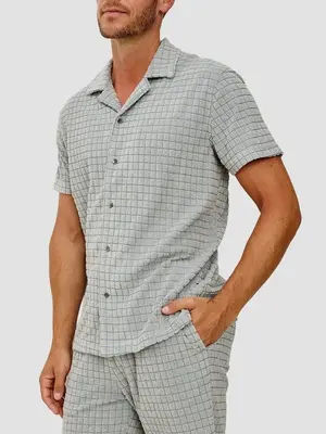 Rails Maverick Silverline Grid Camp Shirt