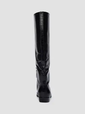 BLACK SUEDE STUDIO Aero Printed Boots