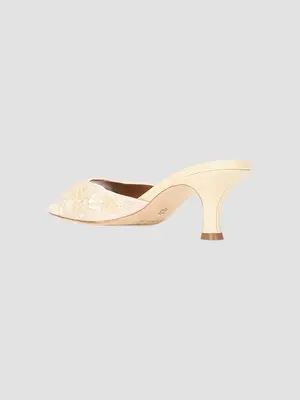 Staud Brigitte 55mm Sequin Sandals