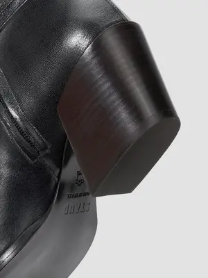 Staud Austen 50mm Buckle-detail Leather Ankle Boots