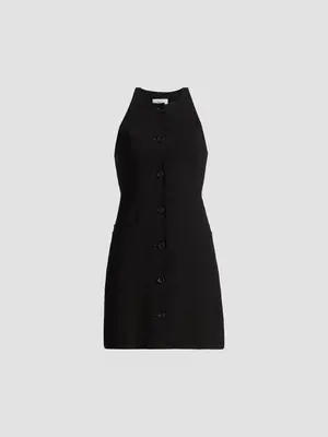 A.L.C. Suri Linen-blend Minidress - Black