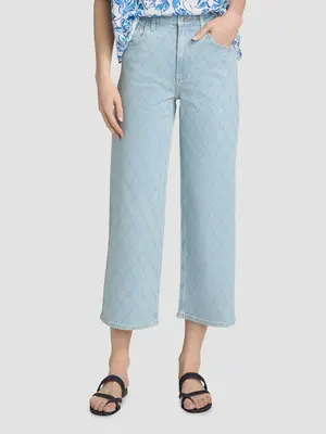 Rails Getty Cotton Straight-leg Crop Jeans