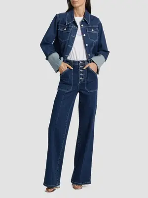 Cinq À Sept Tailors Crease High-rise Wide-leg Pants