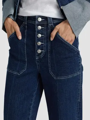 Cinq À Sept Tailors Crease High-rise Wide-leg Pants