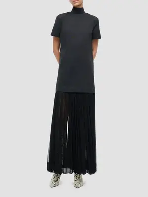 Staud Pia Two-tone Maxi Dress