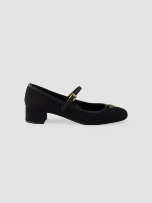 Prada Fabric Pumps - Black