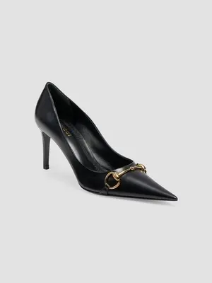 Gucci Donna 80mm Leather Pumps