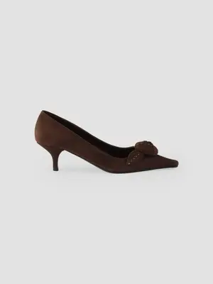 Prada Suede Pumps - Brown
