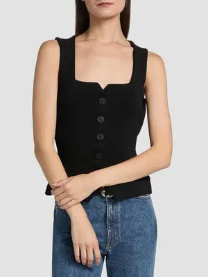 Staud Marisa Vest Top