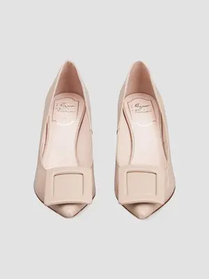 ROGER VIVIER Viv In The City Leather Pumps