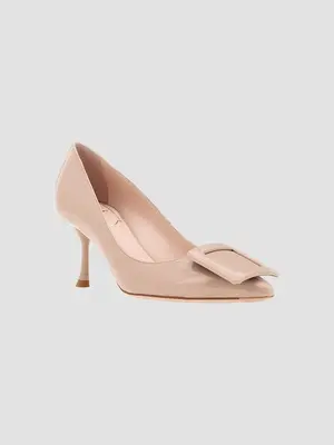 ROGER VIVIER Viv In The City Leather Pumps