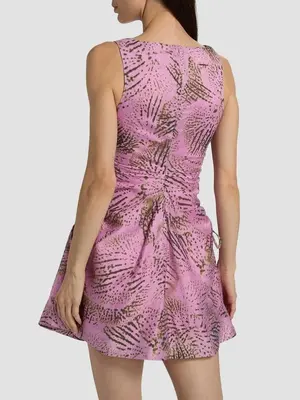 AMUR Waverlyn Ruched Minidress