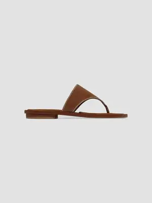 Bernardo Agora Thong Sandals - Saddle