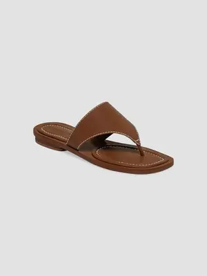 Bernardo Agora Thong Sandals - Saddle