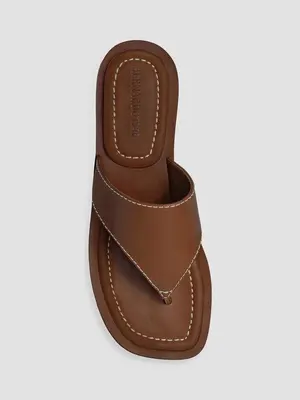 Bernardo Agora Thong Sandals - Saddle