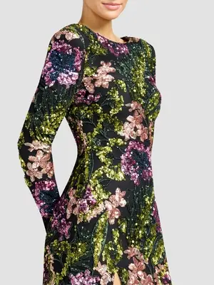 Dress The Population Nathalia Sequin Mini Dress