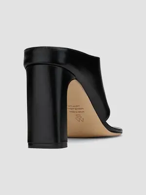 STUART WEITZMAN Babette 85mm Leather Block-heel Sandals