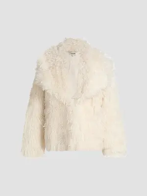 Staud Soprano Faux Shearling Jacket
