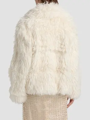 Staud Soprano Faux Shearling Jacket