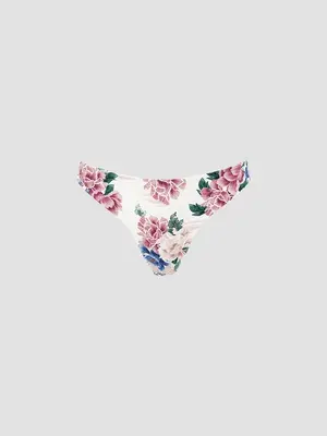 Agua Bendita Radical Sunrise Ilu Reversible Floral Bikini Bottom