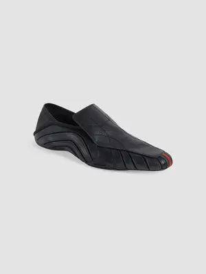 Gucci Primavera Miami Leather Low-top Sneakers - Black