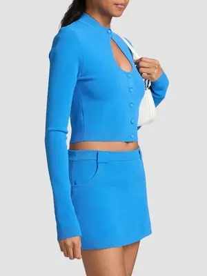 ET OCHS Rue Knit Crop Cardigan