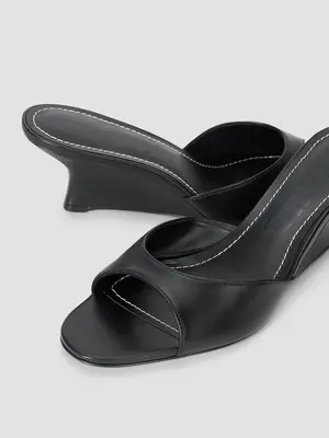 Staud Brigitte 60mm Wedge Mules