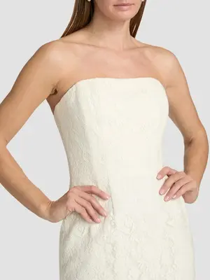 A.L.C. Eliana Lace Strapless Minidress