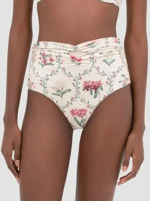 Agua Bendita Vaiven Orquidea Ruched Bikini Bottom