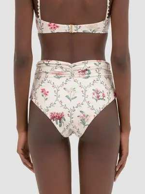 Agua Bendita Vaiven Orquidea Ruched Bikini Bottom